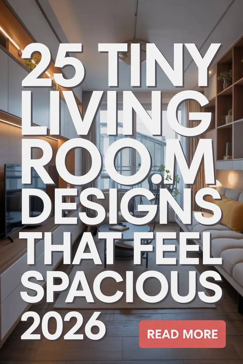 25 Tiny Living Room Decor Designs That Feel Spacious 2026 - Decoriple